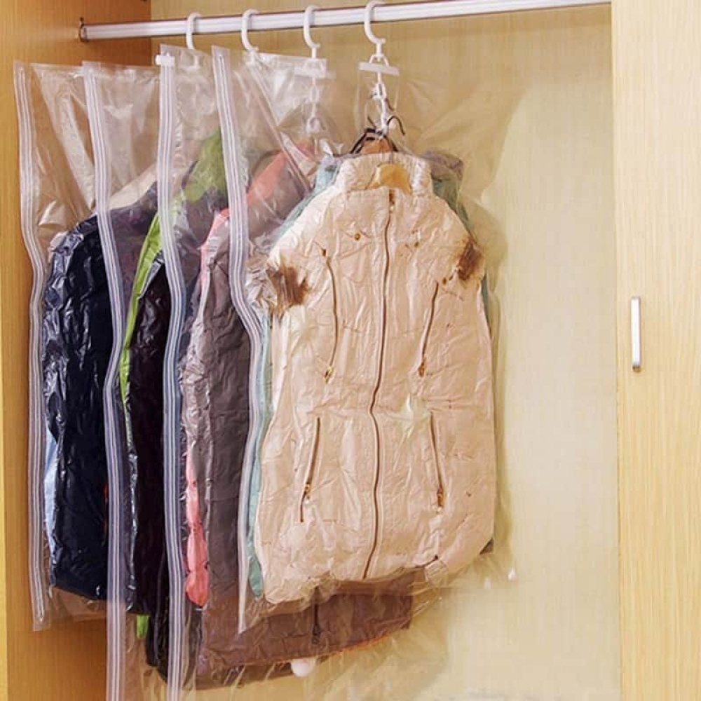 Transparent Vacuum Storage Bag for Clothes - StorageDelight