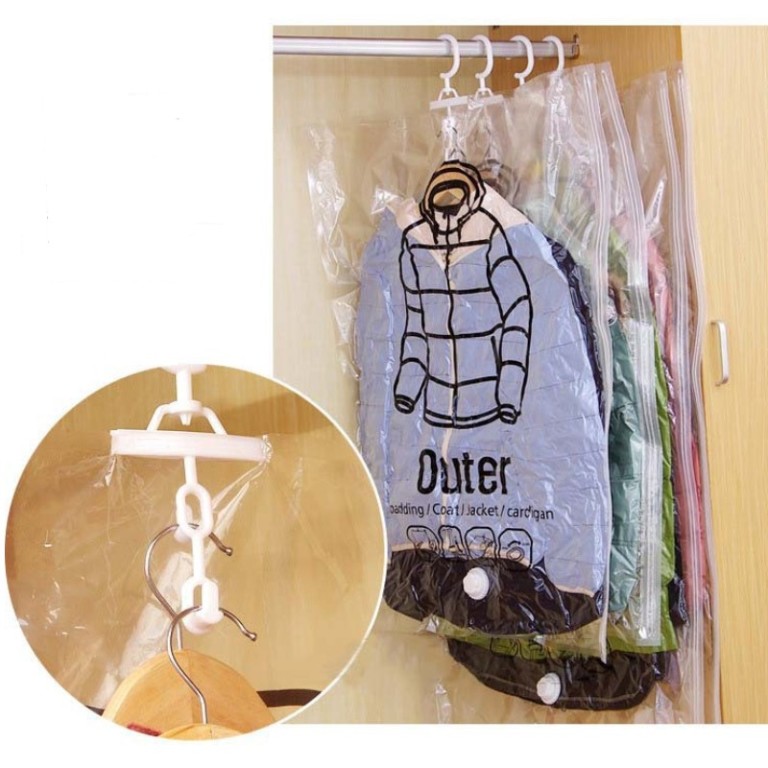 Transparent Vacuum Storage Bag for Clothes - StorageDelight
